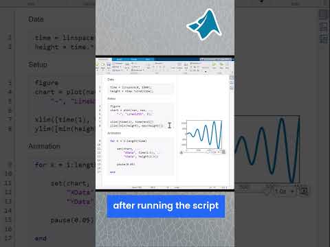 Quick Tip - Creating an animation using a for loop in a live script ...