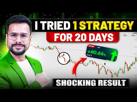 I Tried MY Trading Strategy for 20 Days SHOCKING RESULT | Backtesting a ...