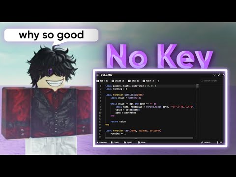 Roblox Executor VOLCANO Free Exploit - 98% UNC, No Key, Script After ...