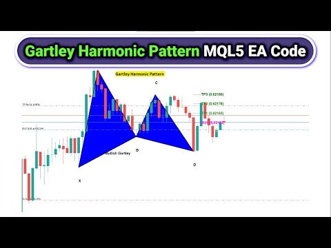Gartley Harmonic Pattern MT5 MQL5 EA BOT Code [PART 780] # ...