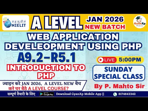 Web Application Development using PHP (A9.2-R5.1) | Introduction to PHP ...